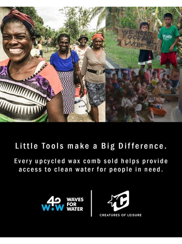 Creatures Waves for Water Wax Comb - Sun & Beach Accessories | Hydro ...