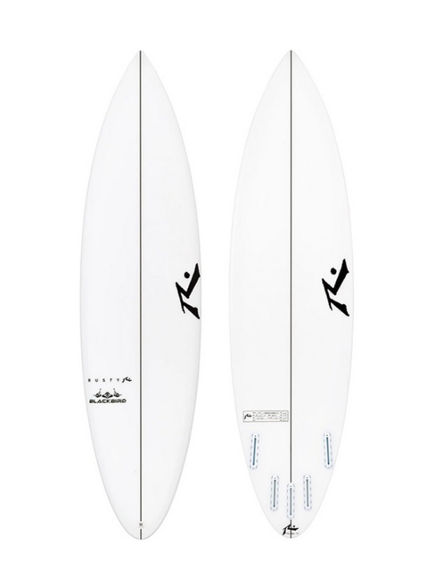 Rusty Blackbird Surfboard - FCS2 - Surfboards | Free Freight | HYDRO ...