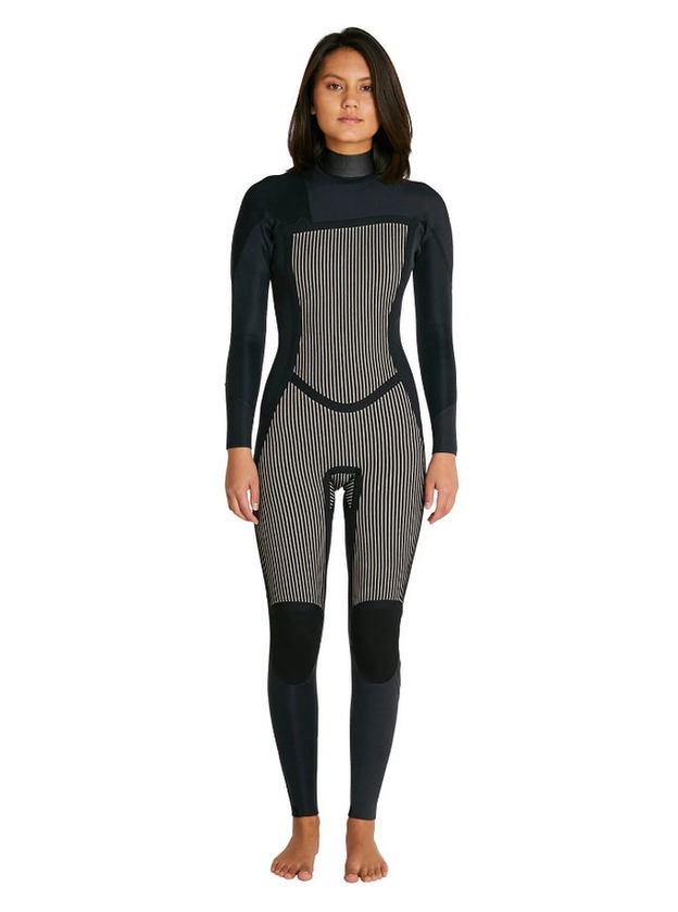 O'Neill Women's Bahia 4x3mm Chest Zip Wetsuit - Wetsuits for surfing ...